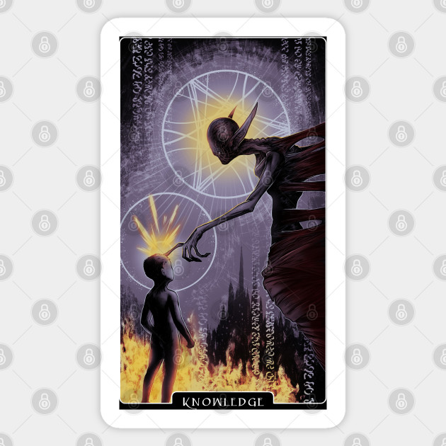 Knowledge - Knowledge - Sticker | TeePublic